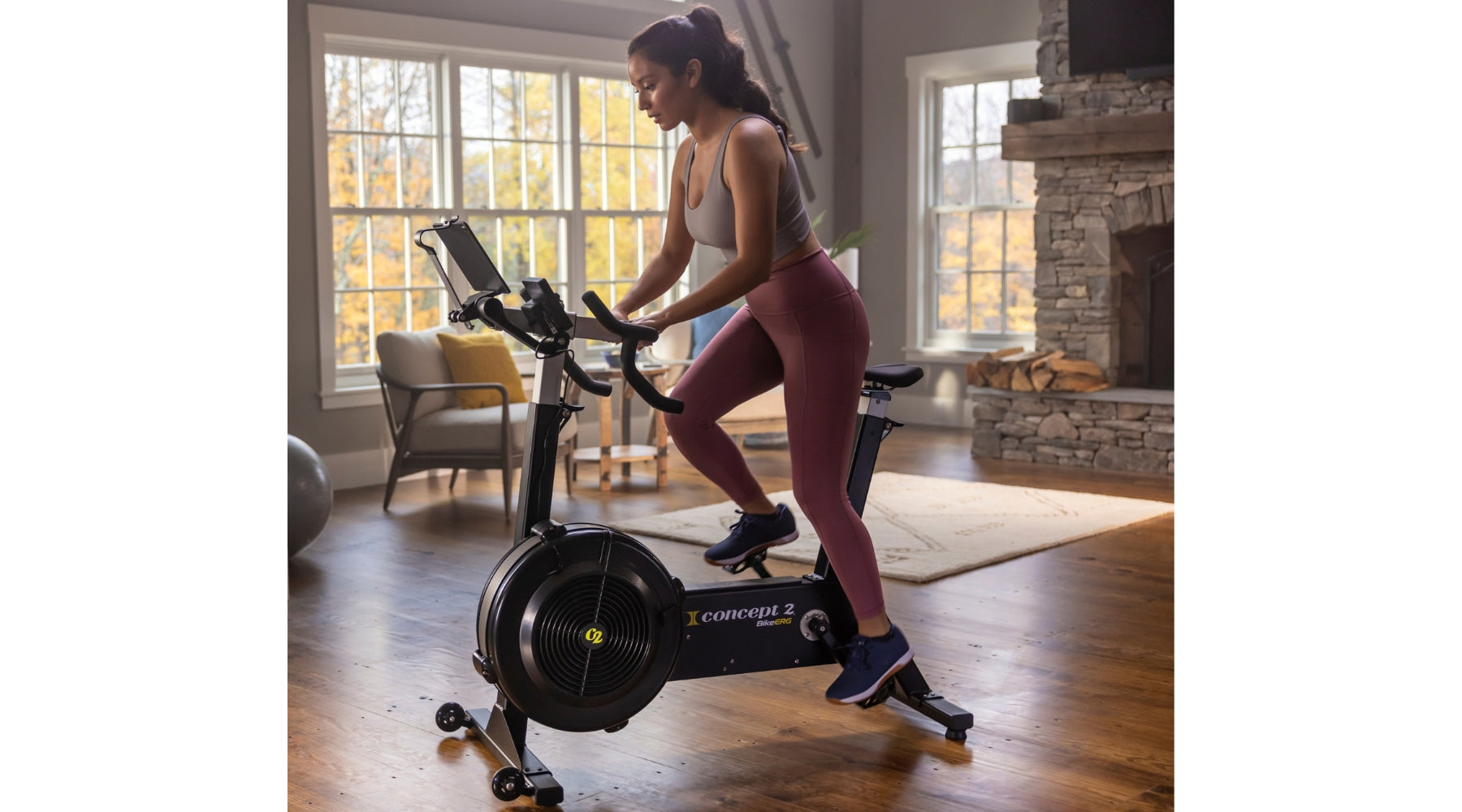 Concept2 BikeErg Exercise Bike: Ultimate Indoor Cycling Experience — North Sports