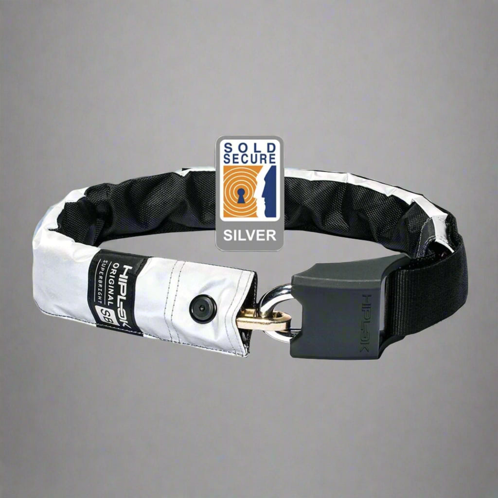 Hiplok V1.5 Wearable High Visibility Chain Lock: Stay Safe and Seen ...
