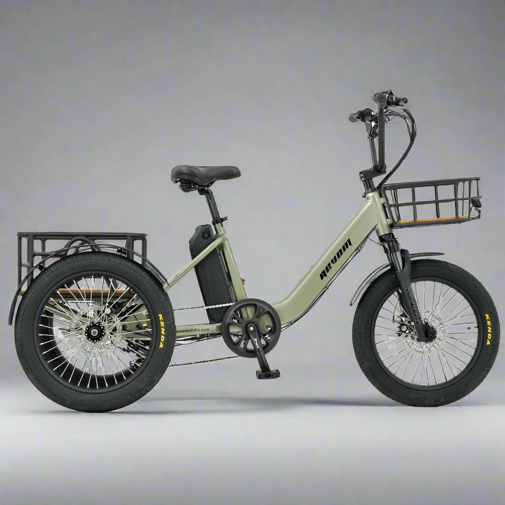 Revom T1 Fat Tyre | Electric Mountain Trike — North Sports