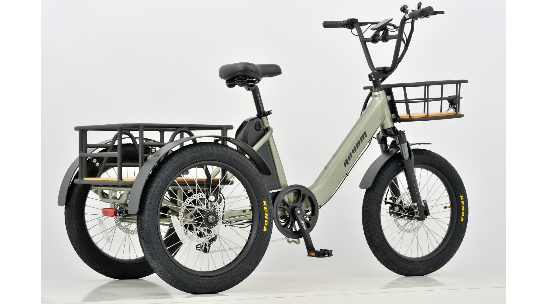 Revom T1 Fat Tyre Electric Mountain Trike - Off-Road Adventure ...