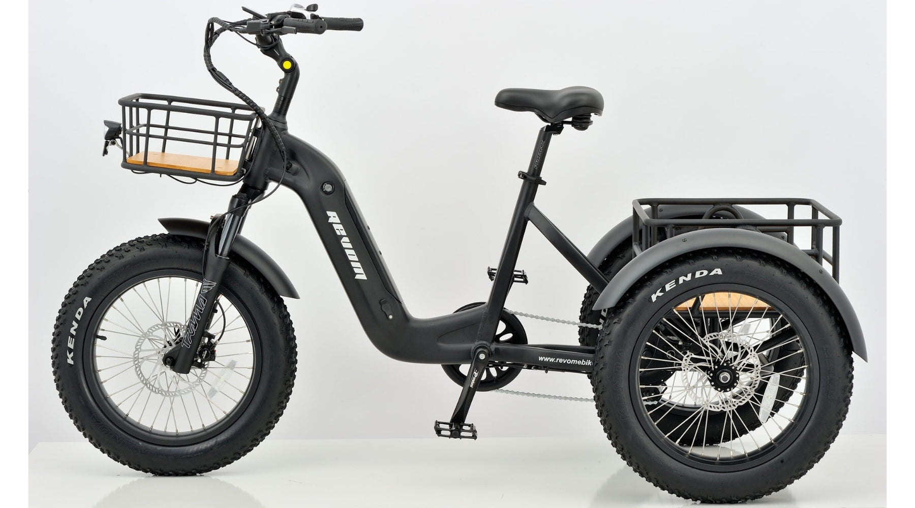Revom T2 Fat Tyre Electric Mountain Trike - Ultimate Off-Road Adventure ...