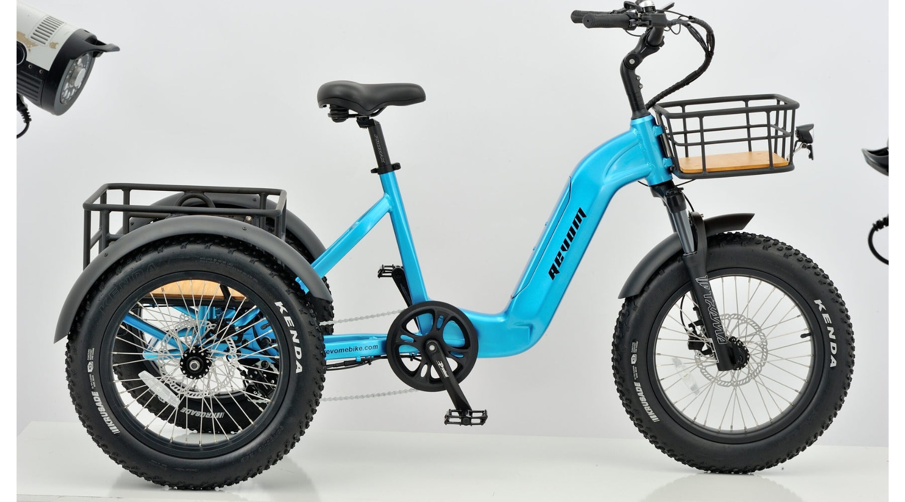 Revom T2 Fat Tyre Electric Mountain Trike - Ultimate Off-Road Adventure ...
